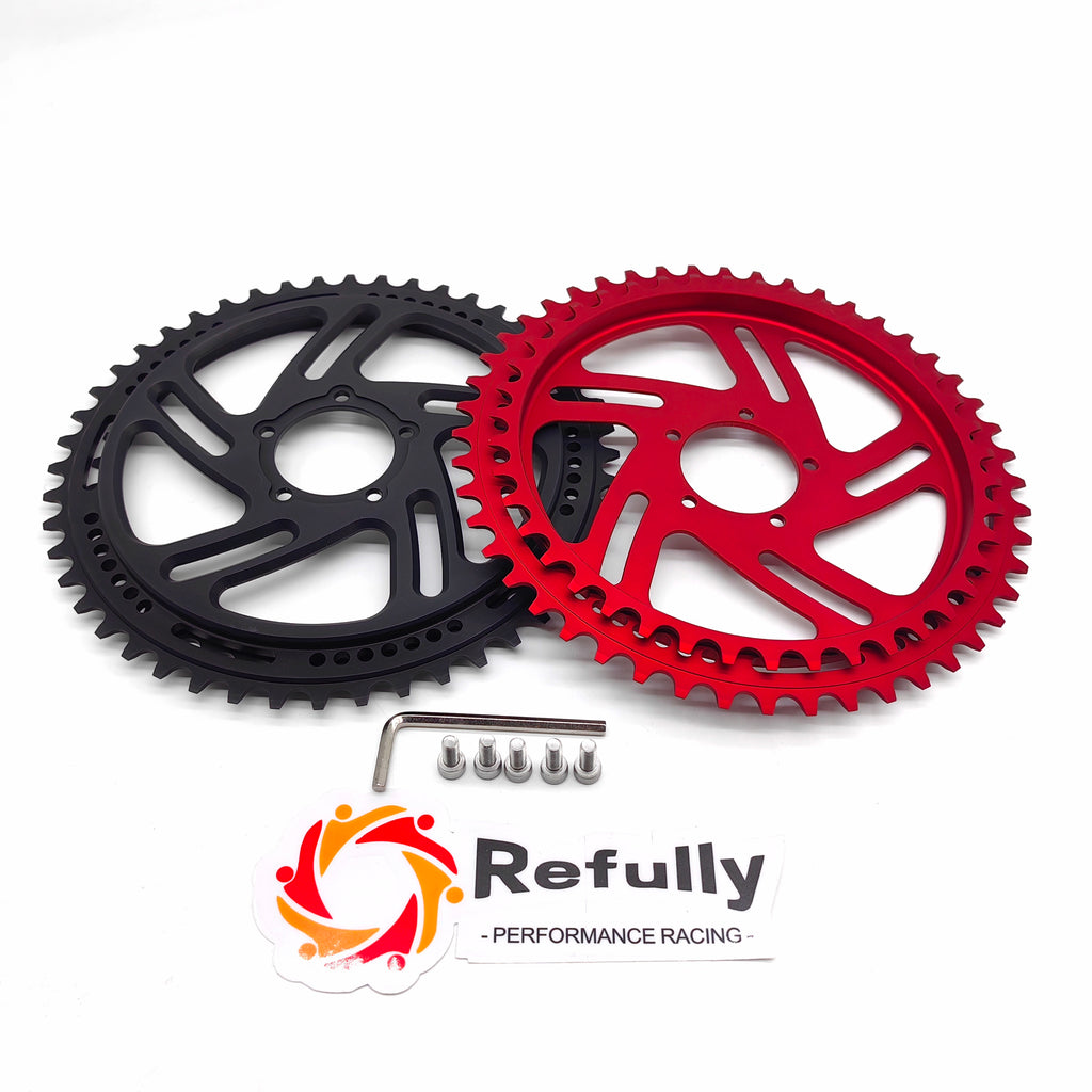 Bafang BBSHD 1000W Mid Drive Dual Chainring 42T-48T – Refully Performance Racing