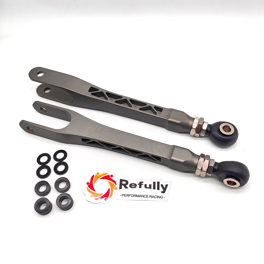 Adjustable Caster Arms with Anti-Dive / Anti-Squat For Porsche 991-Fre ...