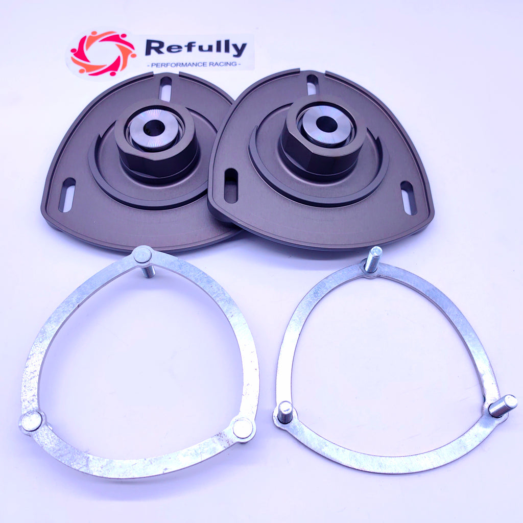 Quick Change Front Camber Plates Kit For Porsche 996/997/986/987 Boxst ...