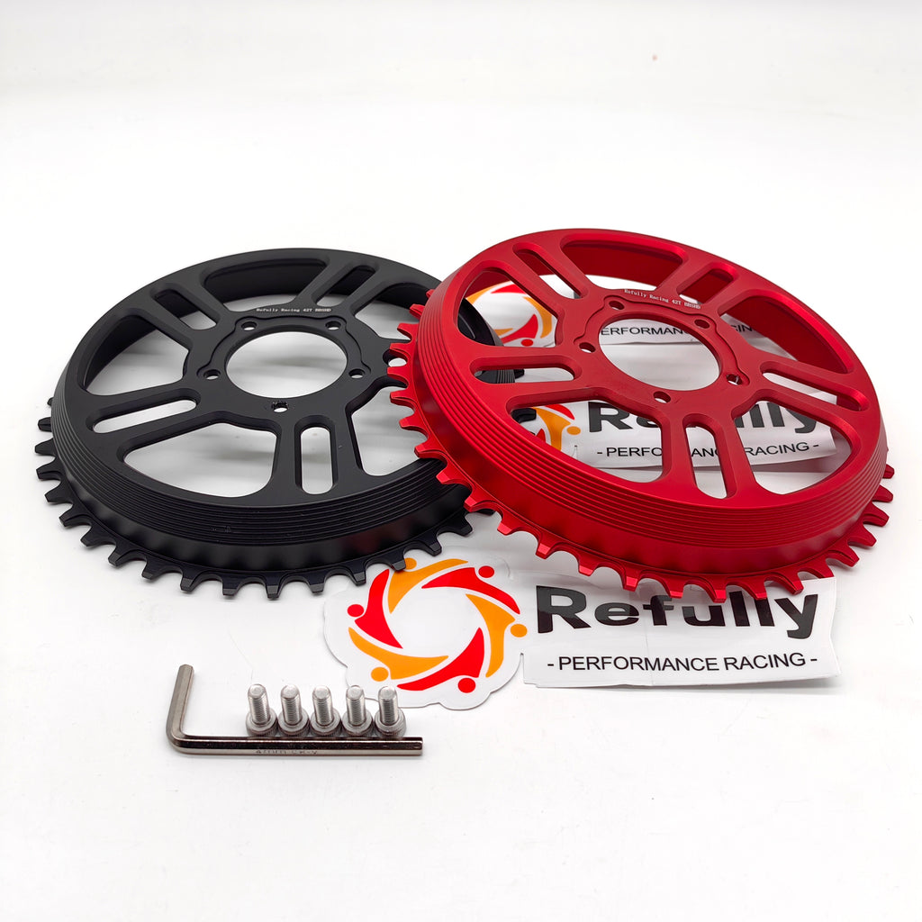 Bafang BBSHD 1000W Mid Drive Chainring 42T Narrow Wide Design Compatib ...